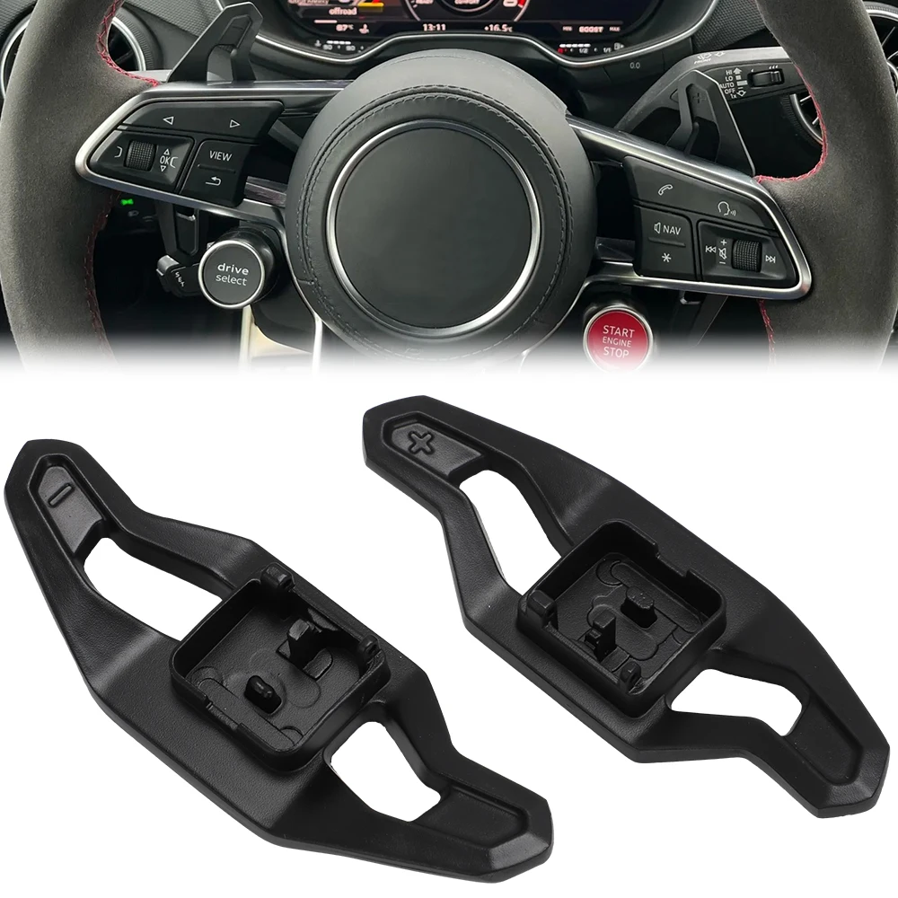 Car-Steering-Wheel-Shifter-Extension-Aluminum-Shift-Paddle-For-Audi-A3 ...