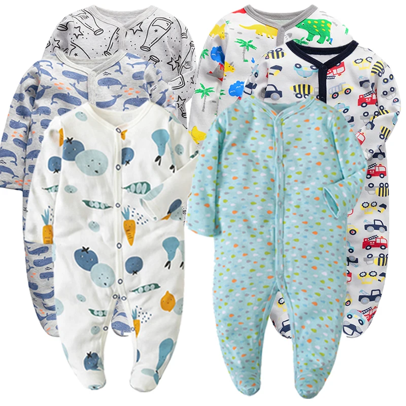 2024-Baby-Clothes-Zipper-Cotton-Cover-All-Newborn-Boys-Jumpsuit-New ...