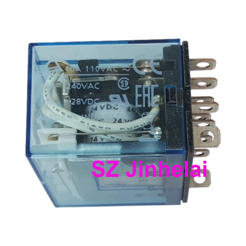 Relay - 5pcs Ly4n-j 24vdc 12vdc 110vdc 220vac 24vac 110vac Authentic ...