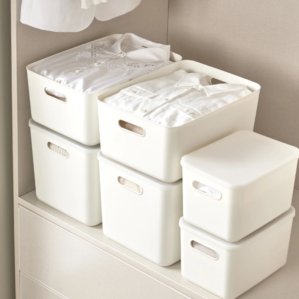 Storage-Box-with-Lid-Plastic-Underwear-Clothes-Storage-Box-Clothes ...