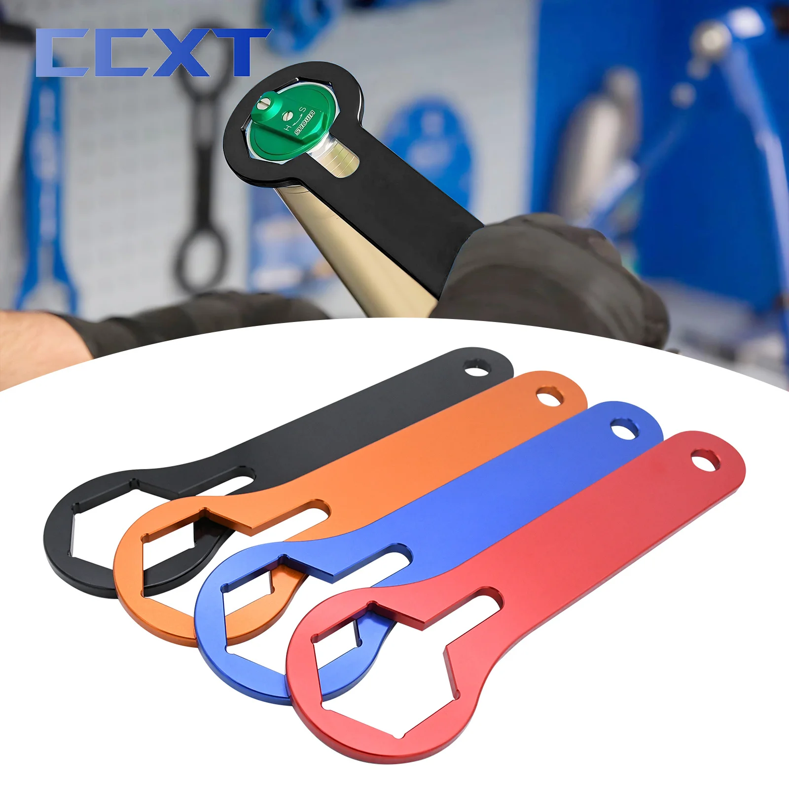 CNC 50mm WP Dual Chamber Fork Cap Wrench Tool For Husqvarna 125-501 FC ...