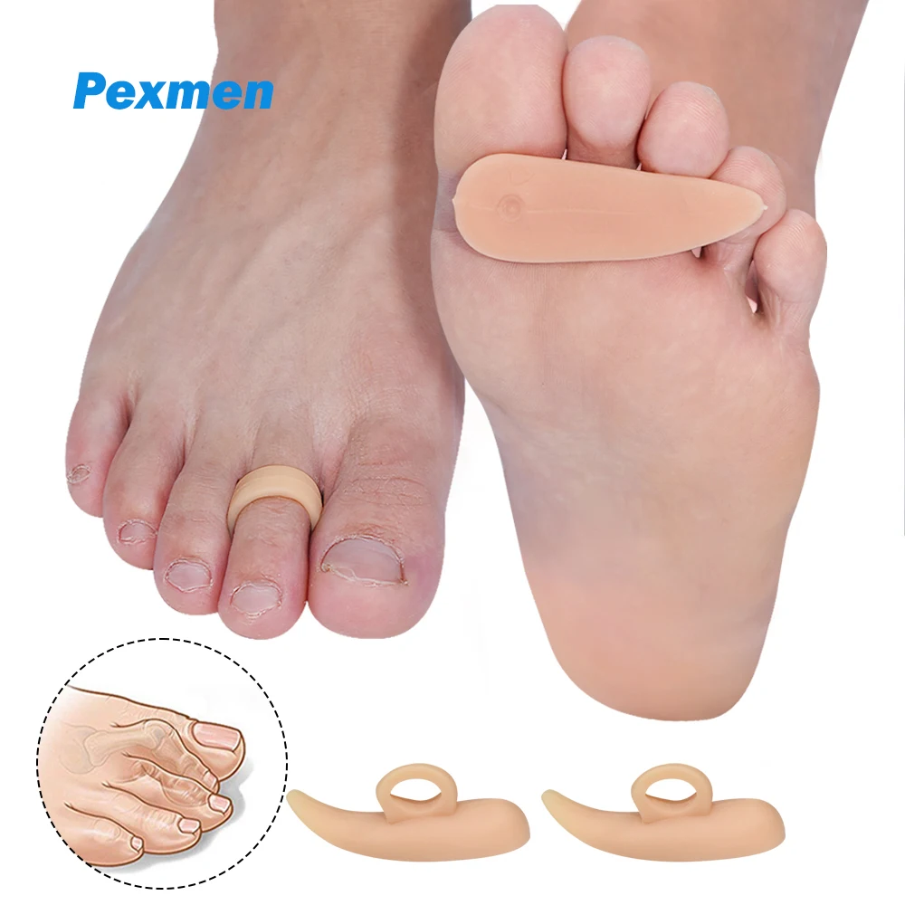 Pexmen-2-4Pcs-Gel-Hammer-Toe-Straightener-Hammertoe-Correctors-Toe ...