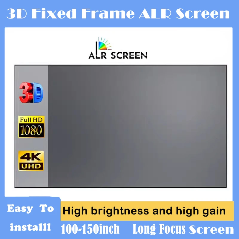 ALR-Home-Theater-Projector-ALR-Screen-150-Inch-Fixed-Frame-Screens-1CM ...