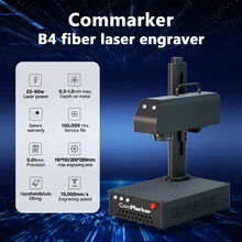 ComMarker B4 Laser Marking Machine Raycus 30W Auto Lifting Fiber Laser Engraver Handheld Laser ...