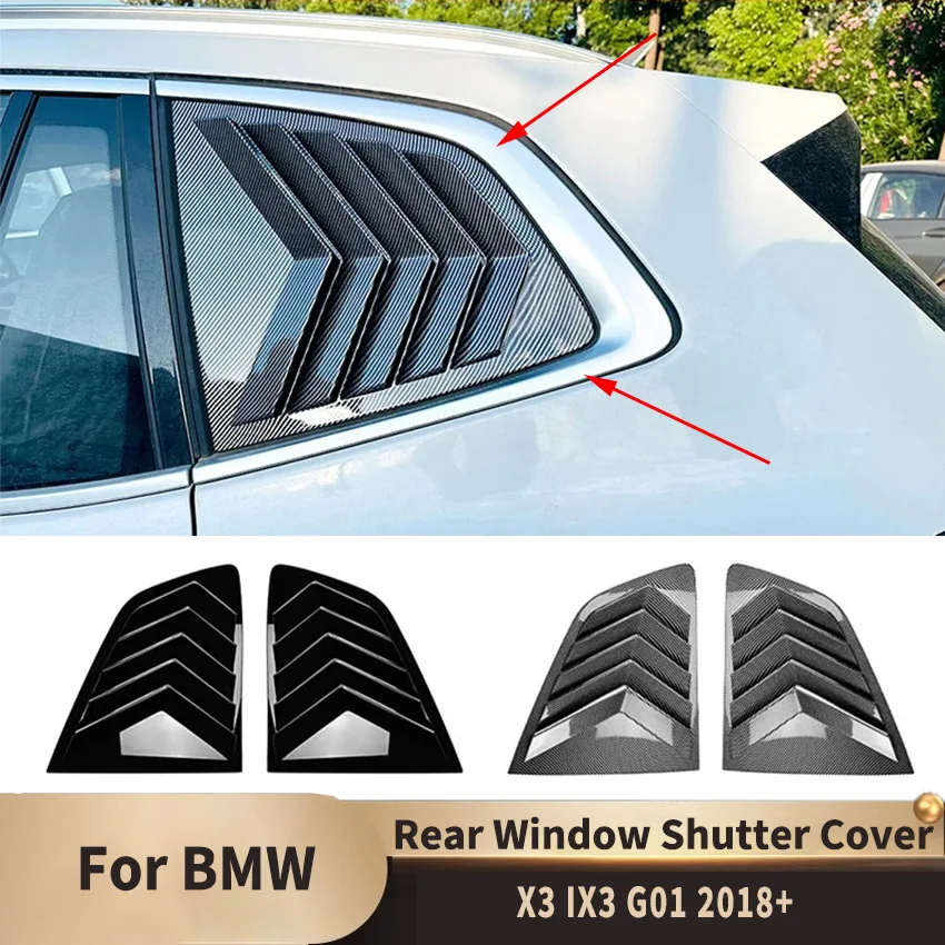 For BMW X3 IX3 G01 2018+ Car Rear Window Shutter Cover Trim Window ...