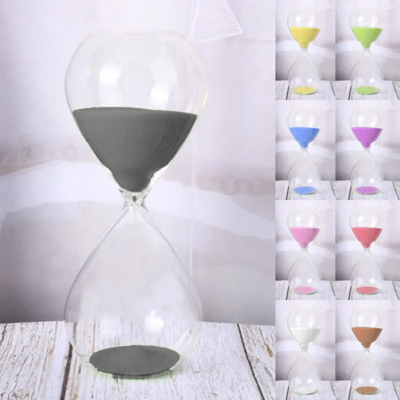 15-Minutes-Colorful-Handcrafted-Glass-Hourglass-Water-Droplet-Styling ...