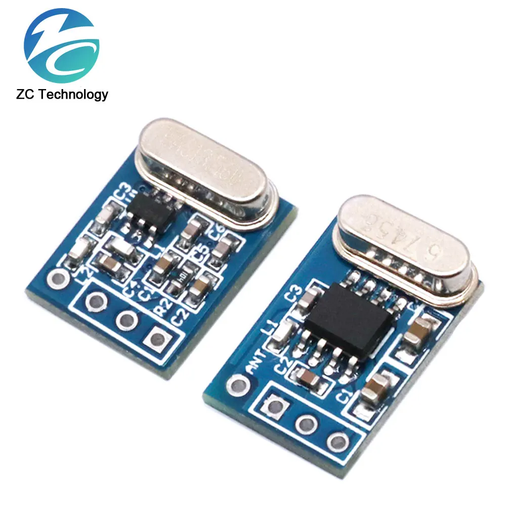 1Set-2Pcs-433MHZ-Wireless-Transmitter-Receiver-Board-Module-SYN115 ...