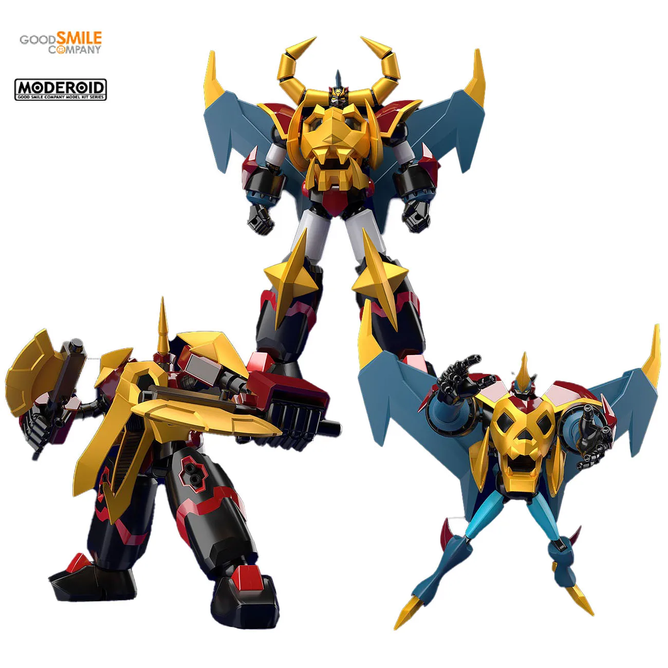 En-Stock-100-Original-buena-sonrisa-GSC-MODEROID-Gaiking-RAIKING ...