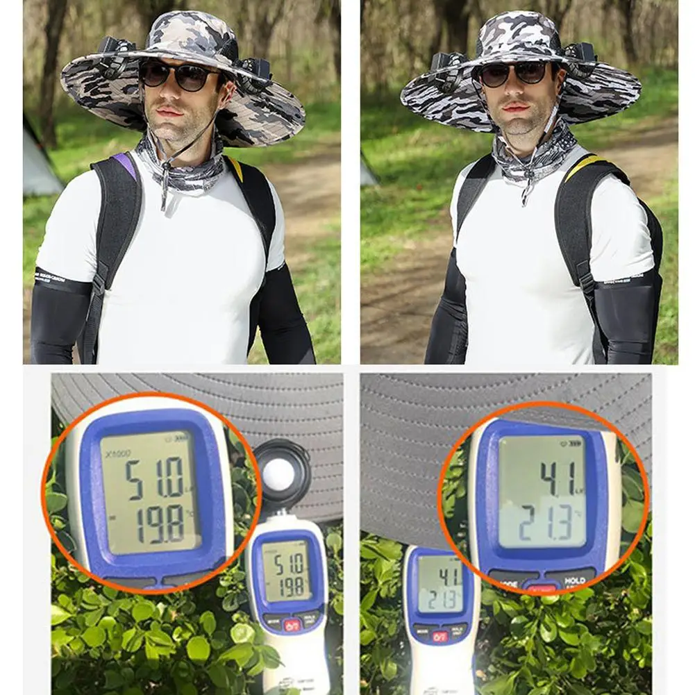 Rechargeable-Battery-Built-in-Fan-Detachable-Large-Brim-Along-Style ...