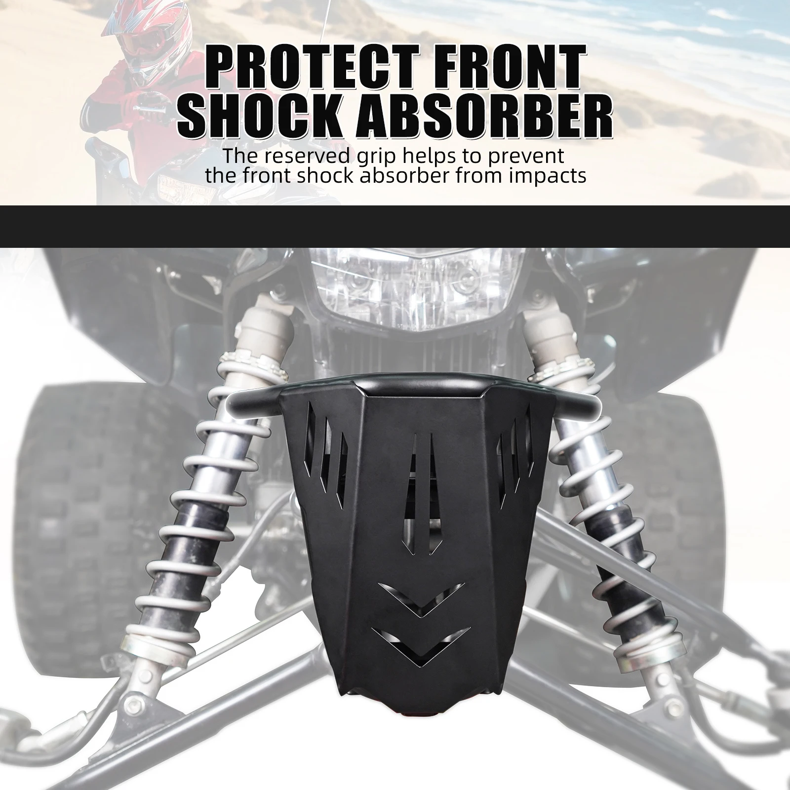 Quad-Front-Bumper-Guard-81150-HP1-600-ATV-For-Honda-450R-TRX-TRX450R ...