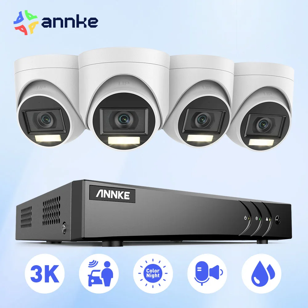 ANNKE-8CH-5MP-Smart-Dual-Lights-Lite-Video-Security-System-CCTV-Kit ...