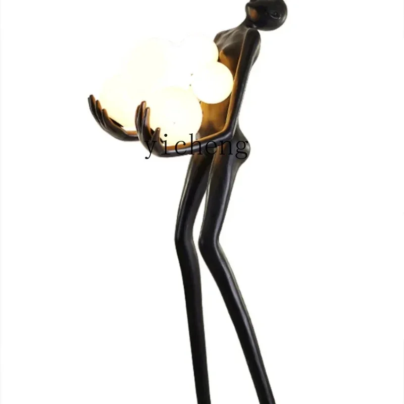 Modern-Humanoid-Art-Sculpture-Creative-Floor-Lamp-Home-Exhibition-Hall ...
