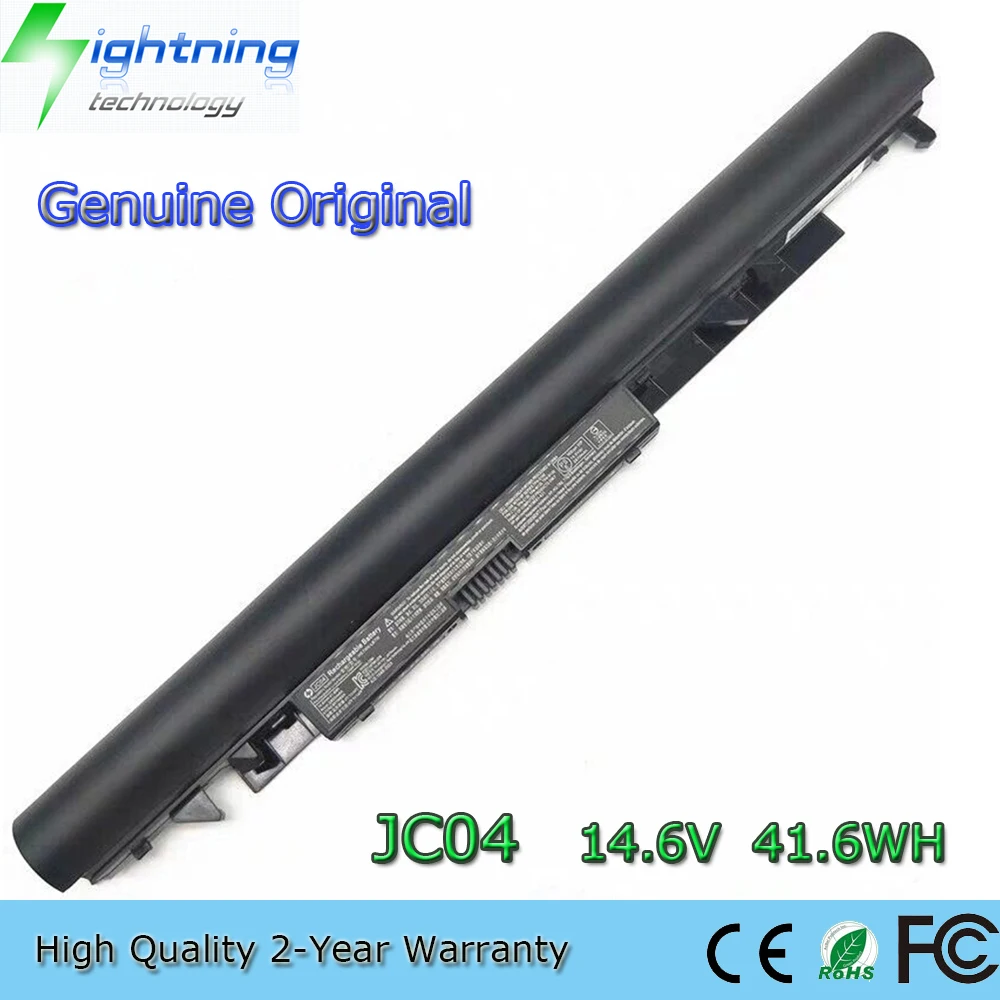 New Genuine Original JC04 14.6V 41.6Wh Laptop Battery for HP 14-bs000 ...