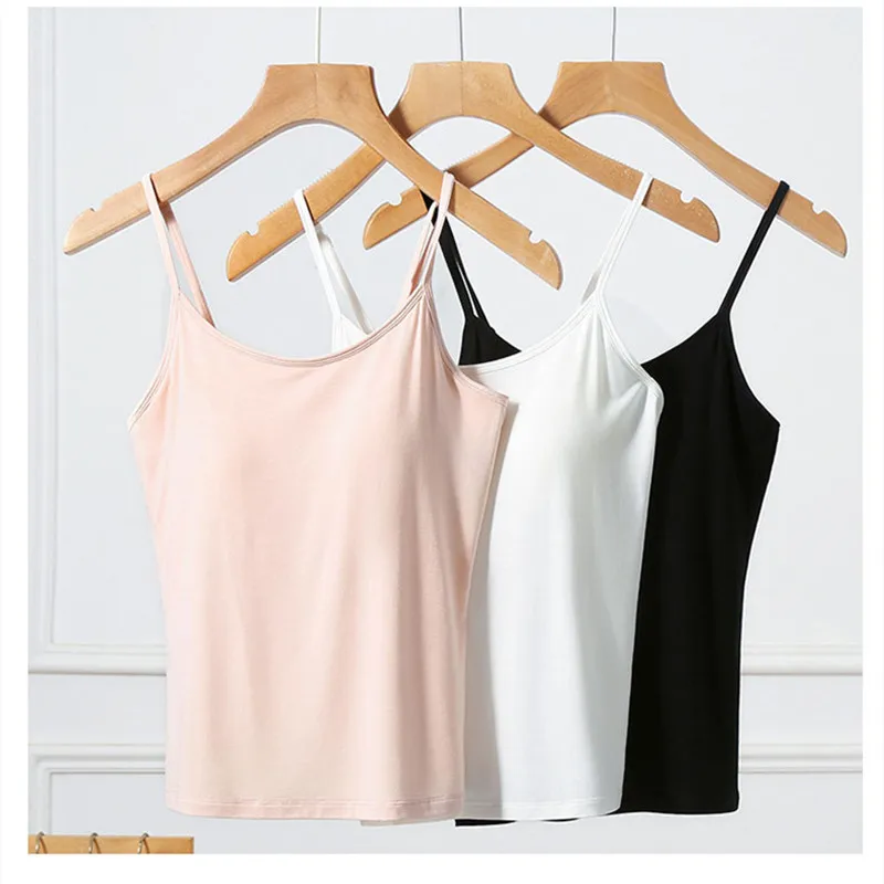 Nuova-estate-100-naturale-seta-di-gelso-cinturino-Top-donna-scollo-a-U ...