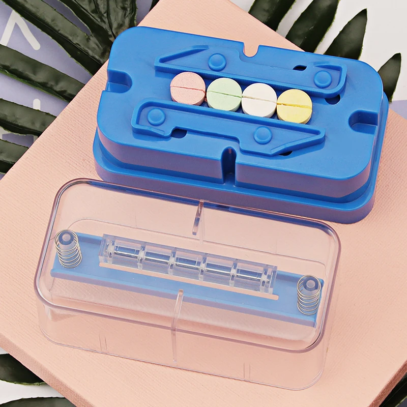 Multiple-Pill-Splitter-Stainless-Steel-Blade-Quartering-1-4-1-2-Pill ...