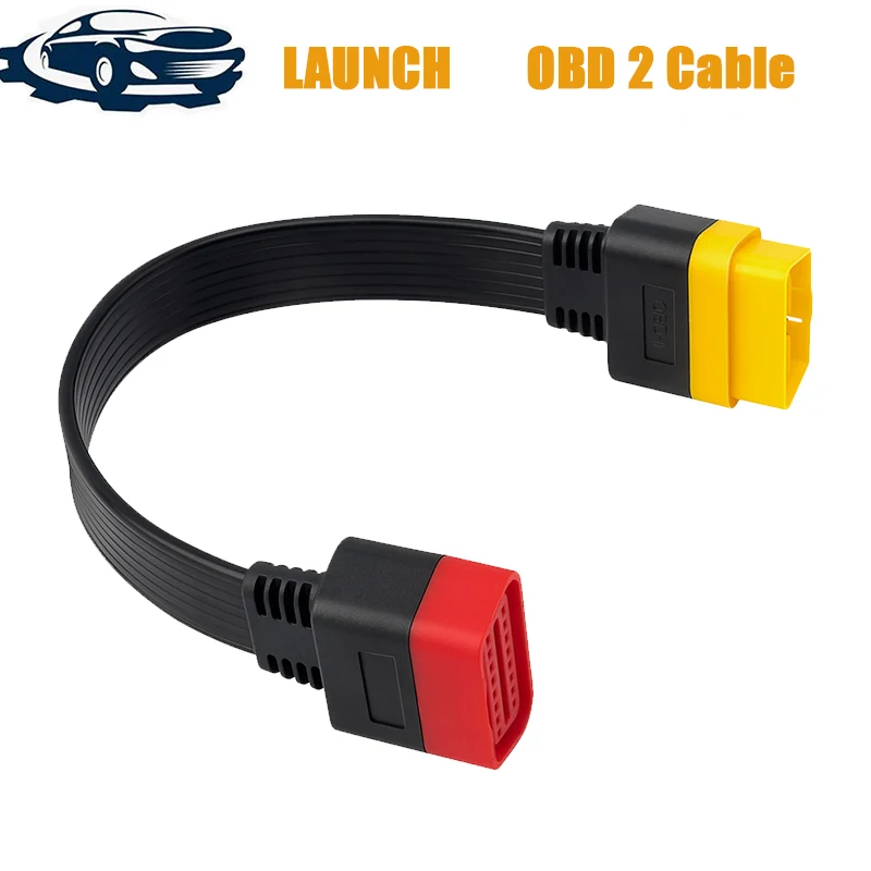 LAUNCH OBDII ODB 2 Extension cable OBD2 Connector 16Pin For Thinkcar ...