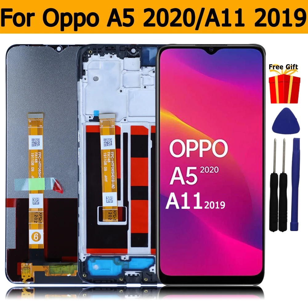 6.5'' LCD for Oppo A5 (2020) A11 (2019) CPH1931 PCHM10 Display Touch ...