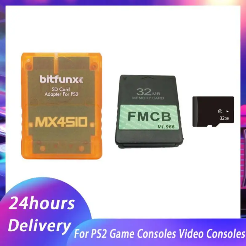 FMCB McBoot V1.996 Game Memory Card For Sony Mx4sio PS2 32MB ...