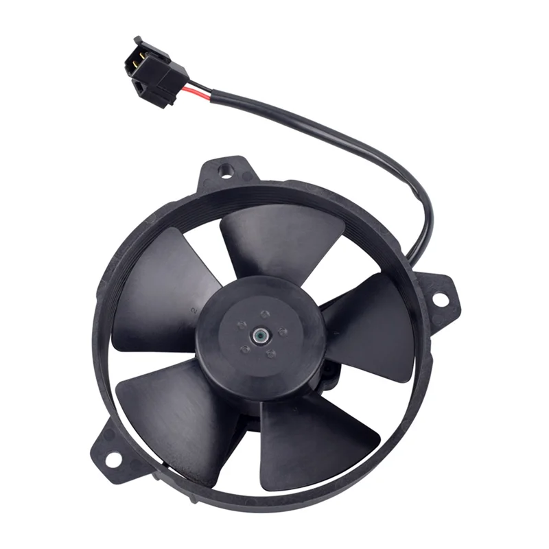 30103011 12V Straight Paddle Blade Cooling Fan 5.2 Inch For Racing Moto ...