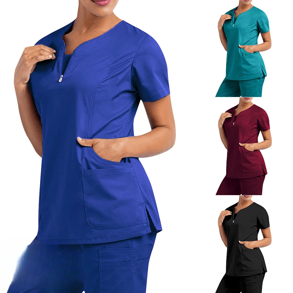 Medical-Work-Clothes-Oral-Dentistry-Doctor-Surgical-Clothes-Split ...