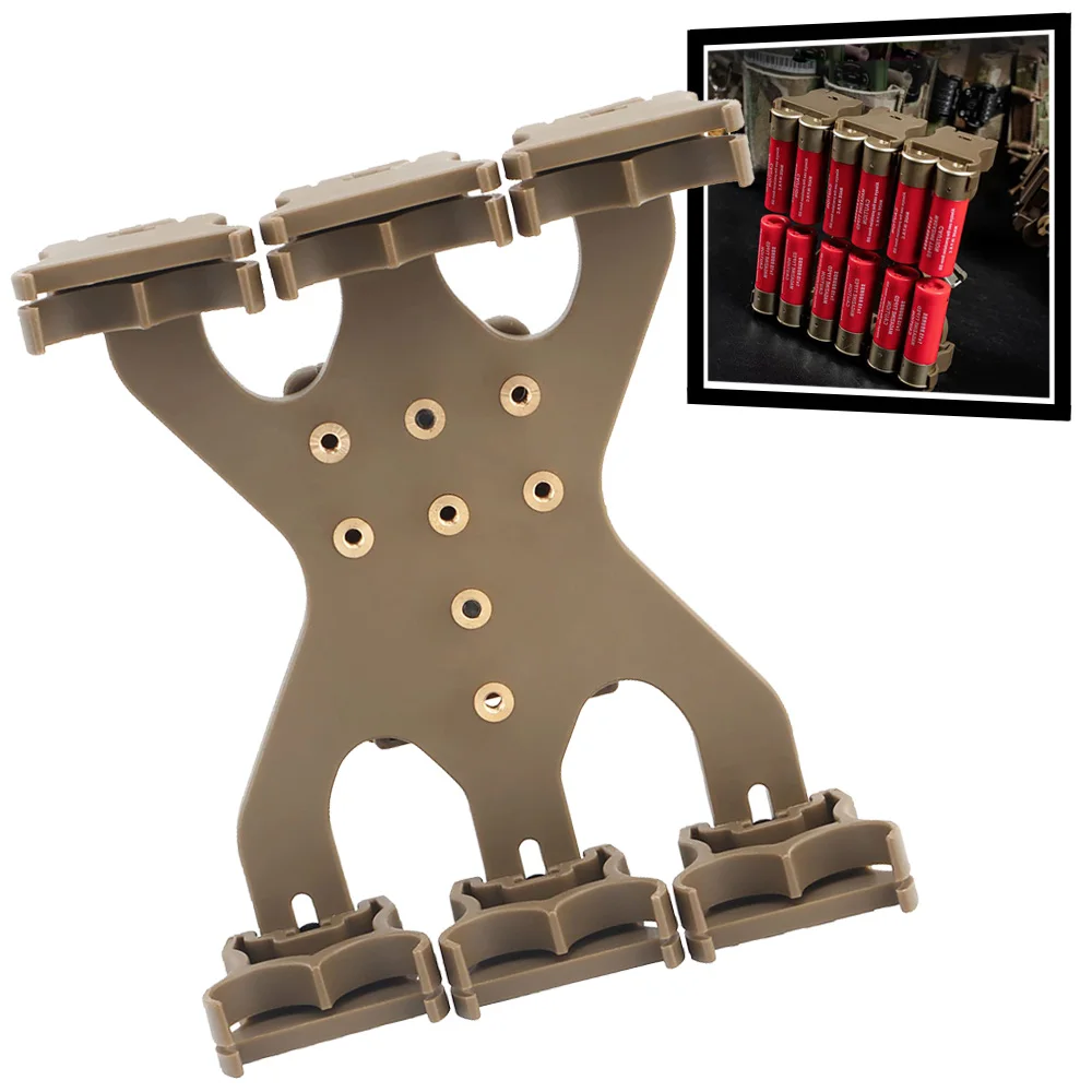 Taktische 12 Gauge Schrotflinte Shell Halter 12 Runden Einstellbare ...