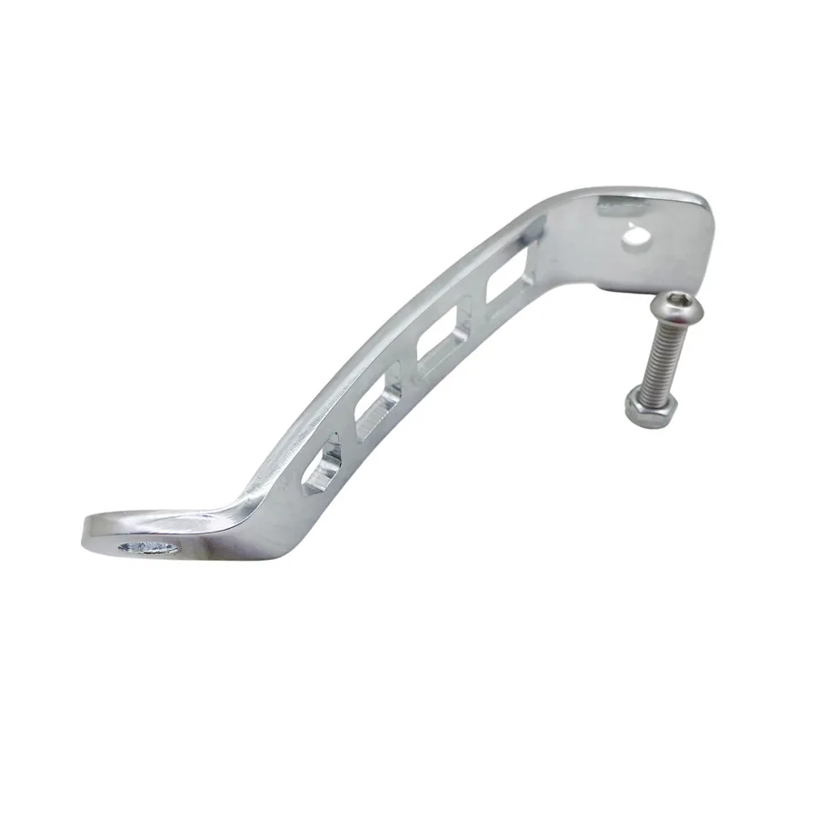 Chrome Motorcycle Foot Pedal Support Stand | Chrome Kickstand Extension ...