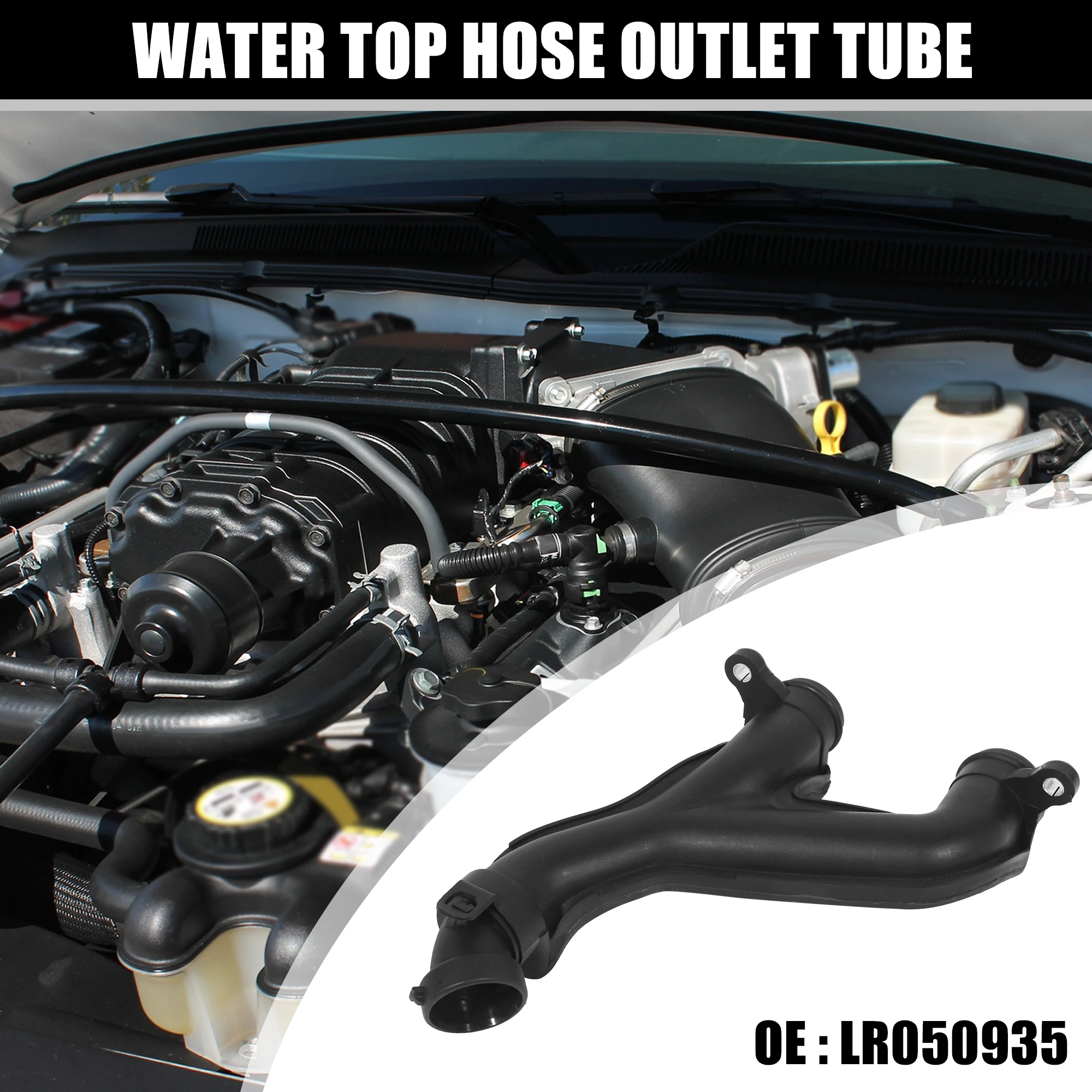 UXCELL-Water-Hose-Pipe-Top-Hose-Outlet-Tube-LR050935-for-Land-Rover-for ...