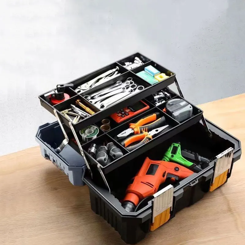 Arrizo Working Tool Box Organizer Three Fold Toolbox Multifunction ...