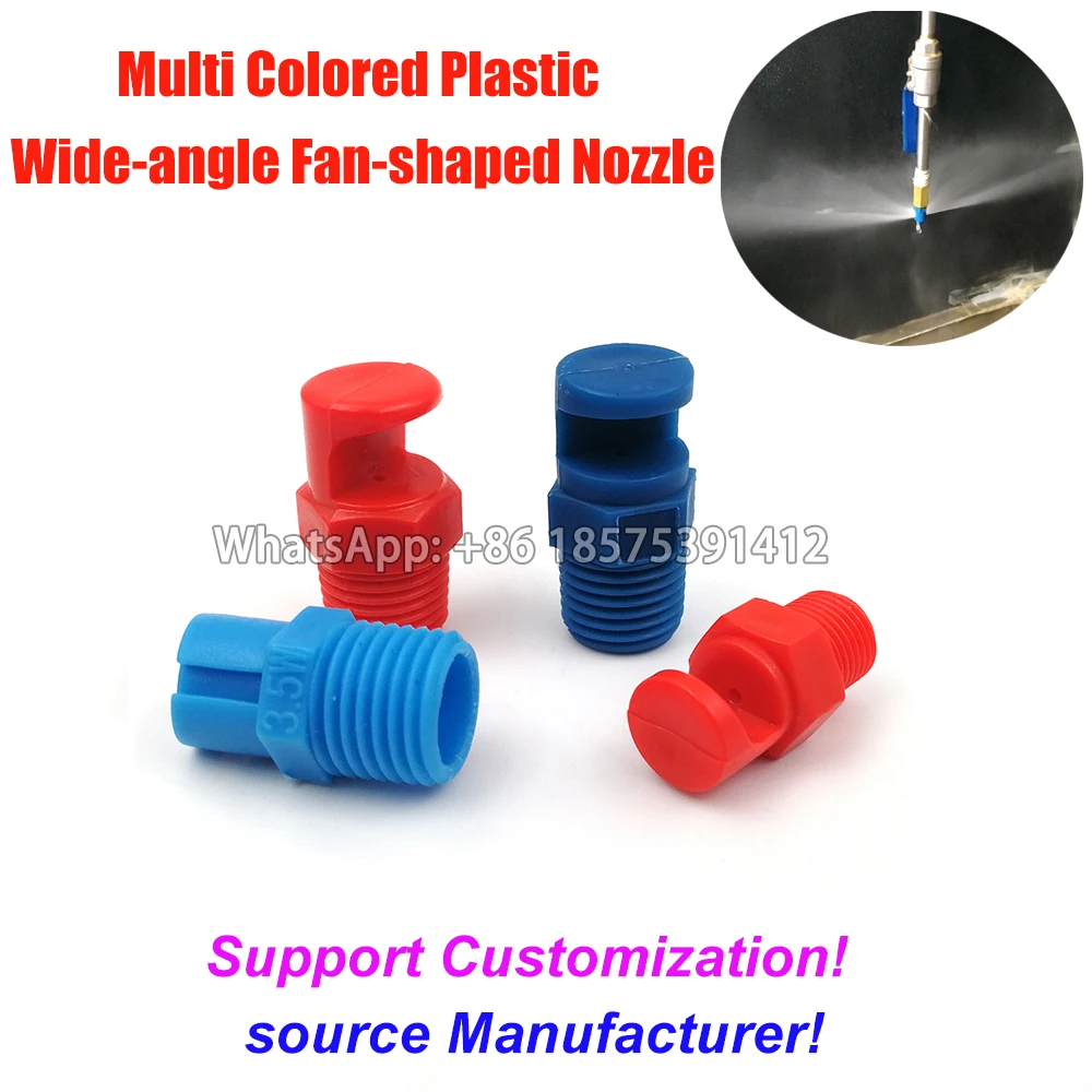 PP-Water-Jet-Nozzle-Wide-Angle-Deflected-Type-Flat-Fan-Spray-Tip-Nozzle ...