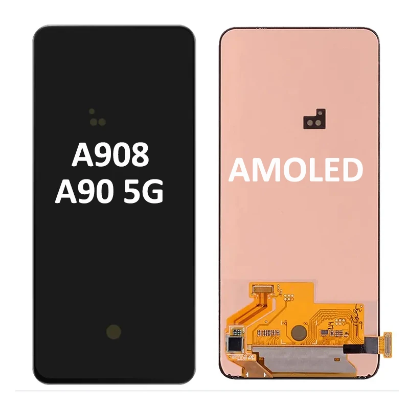 삼성 갤럭시 A90 교체용 터치 스크린 디지타이저, 6.7 인치 아몰레드 디스플레이, 5G A908 a908a A908N A9080| | - AliExpress
