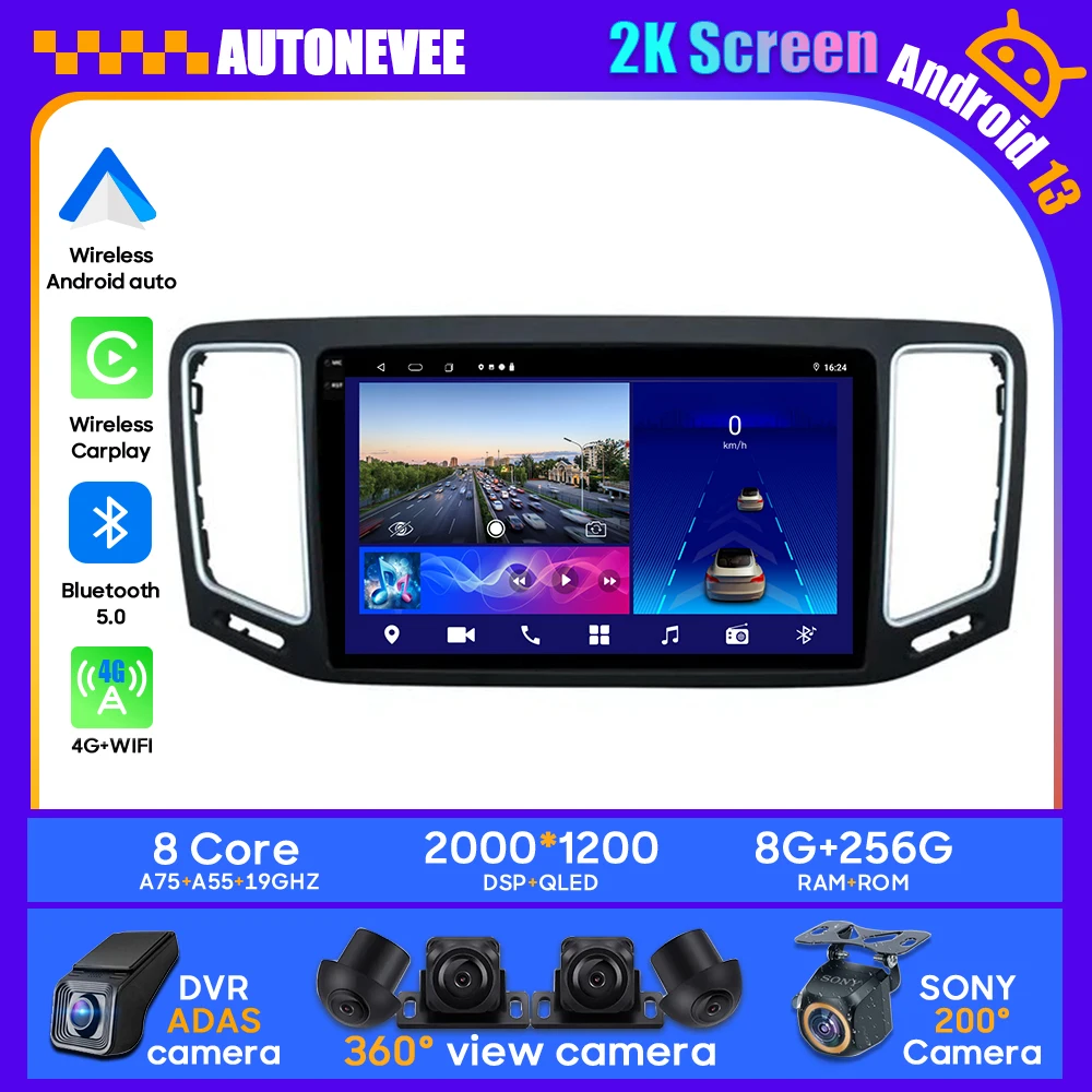 Android-Car-Radio-Stereo-Multimedia-For-Volkswagen-VW-Sharan-SEAT ...