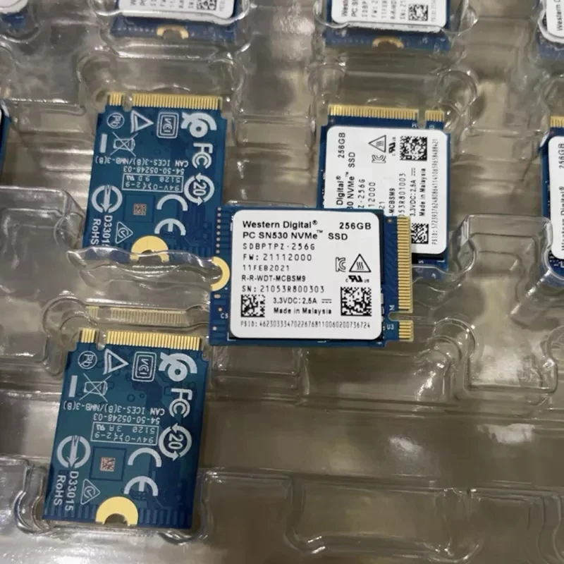 Western-Digital-WD-SN530-M-2-2230-SSD-256GB-1TB-PCIe-Gen3-x4-NVMe-SSD ...