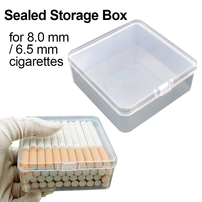 Sealed-Cigarettes-Storage-Box-Plastic-Moisture-Proof-Case-for-Tobacco ...