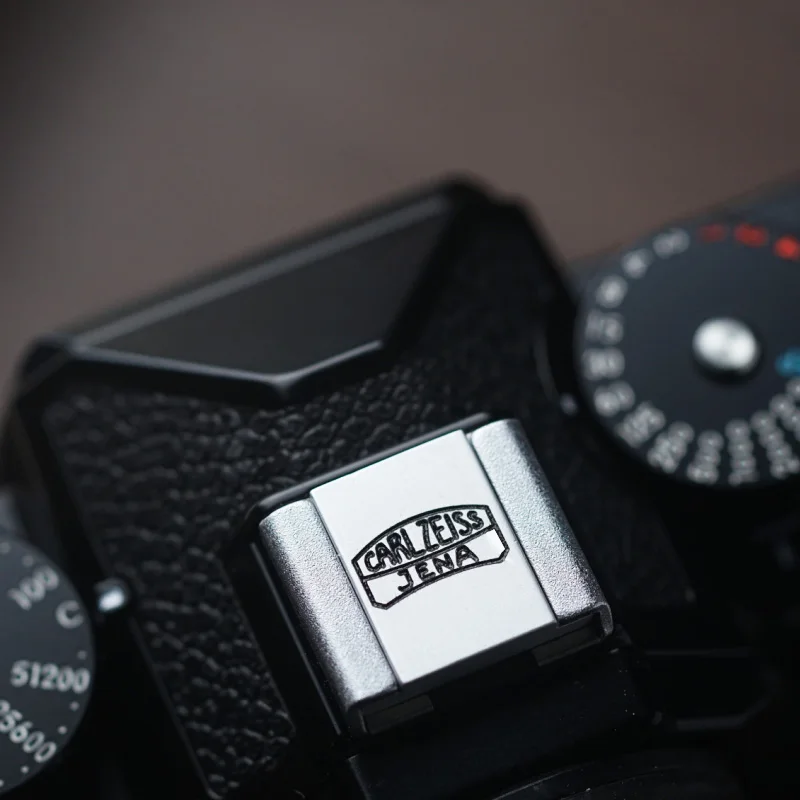 Camera Shutter Button Metal Camera Hot Shoe Cover Fujifilm X100V XT5 ...