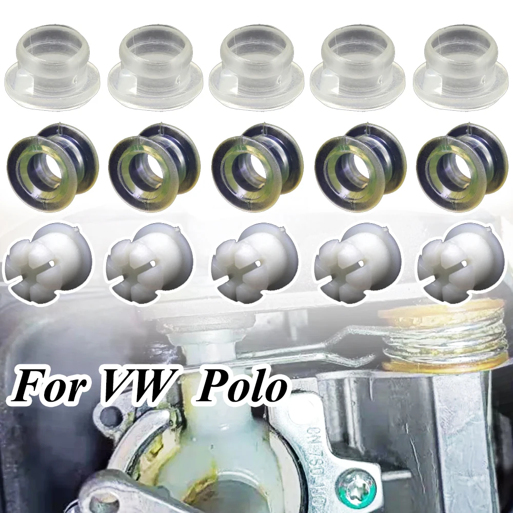 5PC-Manual-Gear-Shift-Lever-Cable-Bushing-Repair-Kit-For-VW-Polo-1997 ...