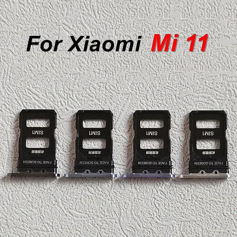 SIM Card Trays For Xiaomi Mi 11 5G SIM Slot Holder Socket Adapter sim-card-trays-for-xiaomi-mi-11-5g-sim-slot-holder-socket-adapter