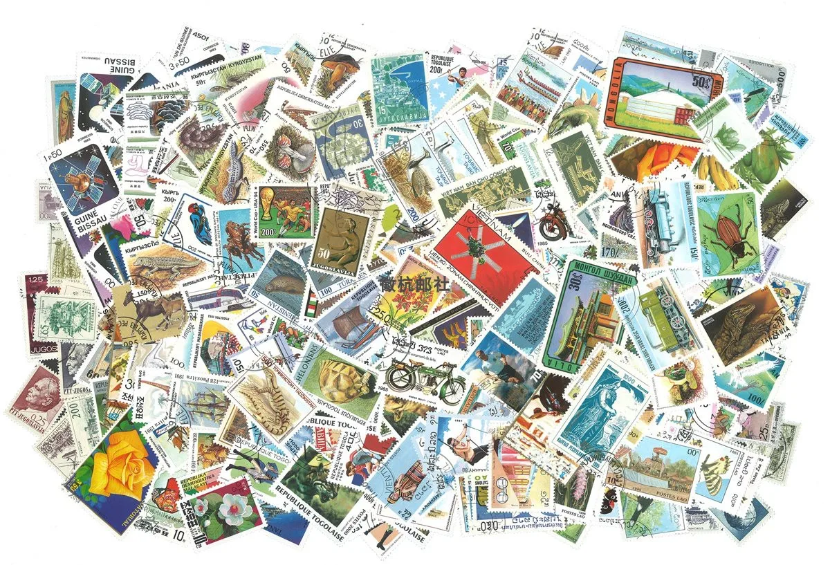1000-Foreign-Stamps-1000-Different-Real-Used-Stamps-for-Scrapbooking ...