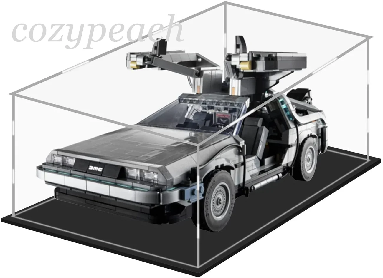 Acrylic Display Case for Lego 10300 Back to The Future Delorean ...