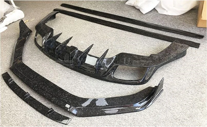 For Porsche Panamera 971 GTS Turbo 2017-2021 REAL FORGE Carbon Fiber ...