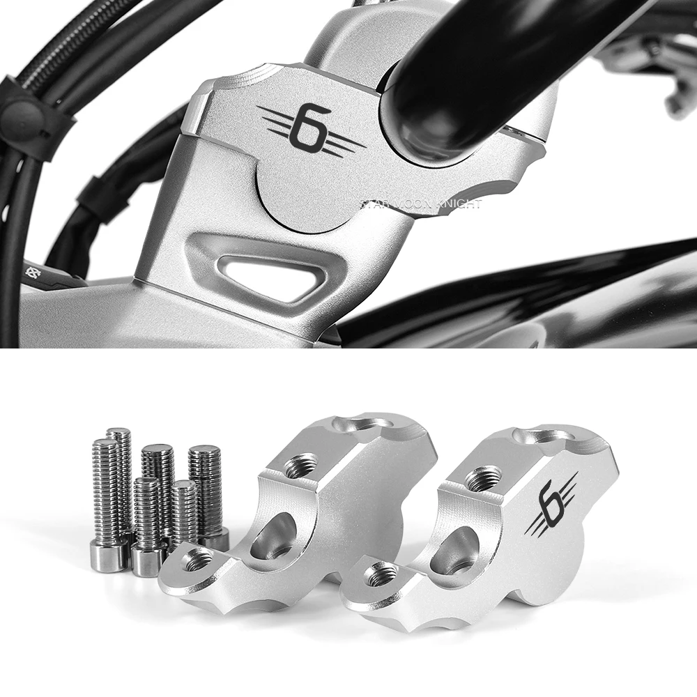 Motorcycle-Accessories-Handlebar-Riser-Drag-Handle-Bar-Clamp-Extend ...