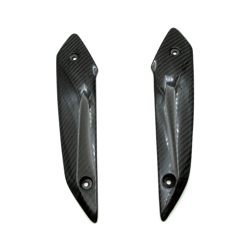 New-Motorcycle-Carbon-Fiber-Windshield-Strips-Cover-Accessories-Set-For ...