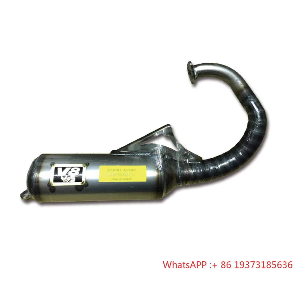 DIO AF-W001 Motorcycle Racing Muffler Exhaust Pipe for Honda AF17 AF18 ...