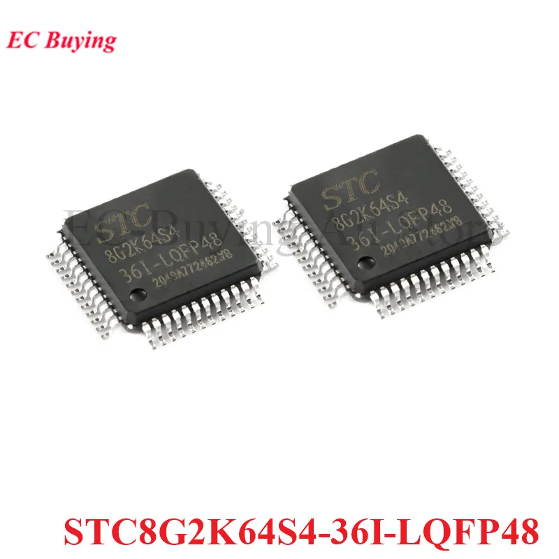 2pcs-1pc-STC-STC8G2K64S4-36I-LQFP48-Enhanced-1T-8051-Single-Chip ...