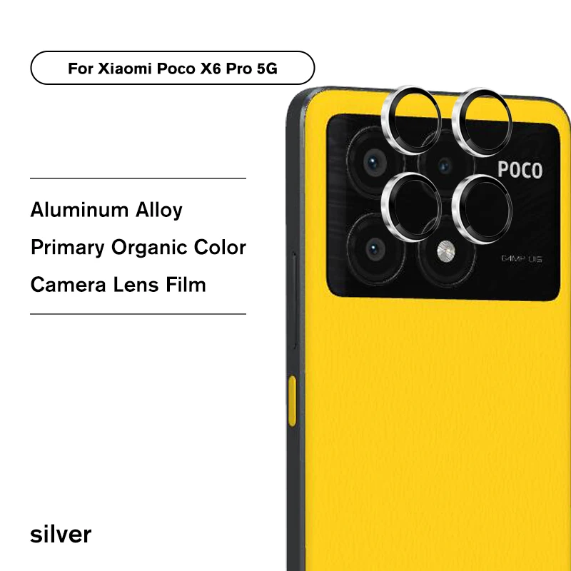 Vidro-protetor-de-c-mera-curvo-3D-para-Xiaomi-Poco-X6-Pro-5G-Poko ...