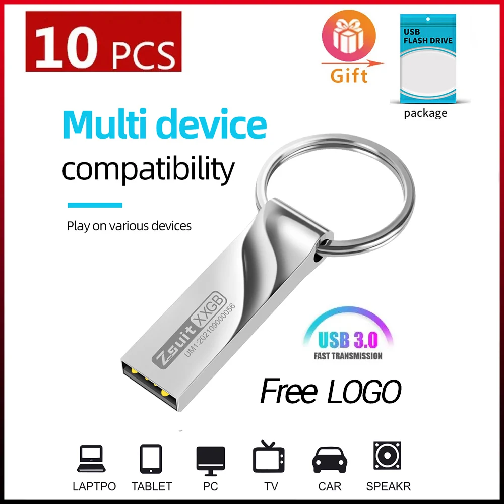 10pcs-Wholesale-USB-Flash-Drive-64GB-Thumb-Drives-Key-Memory-Stick-4GB ...