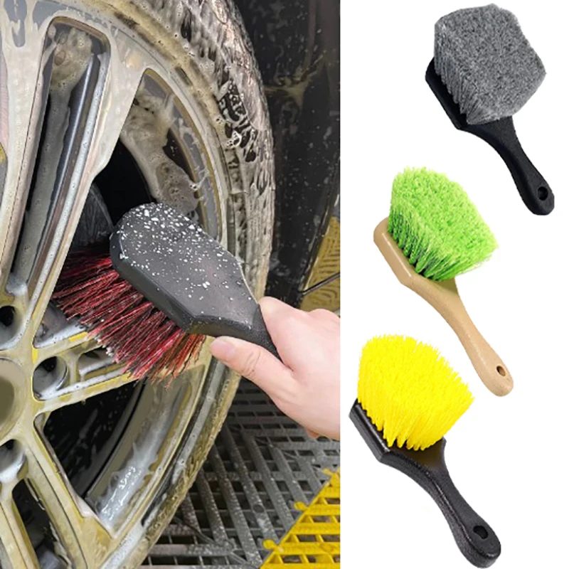 Wheel-Tire-Brush-For-Car-Rim-And-All-Exterior-Surface-Soft-Bristle-Car ...