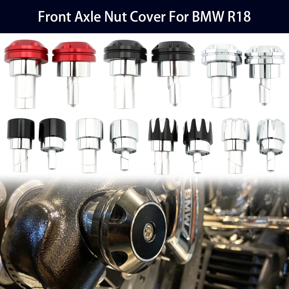 Pair-Motorcycle-Front-Axle-Nut-Cover-Cap-Bolt-Wheel-Fork-Protector ...