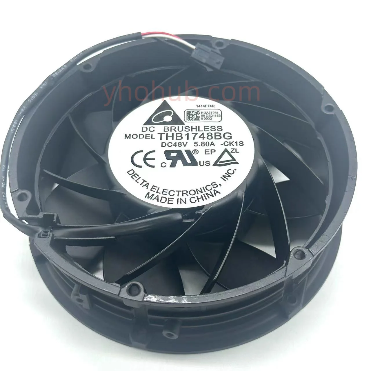 Delta Electronics THB1748BG CK1S DC 48V 5.8A 172x172x51mm 3-Wire Server ...