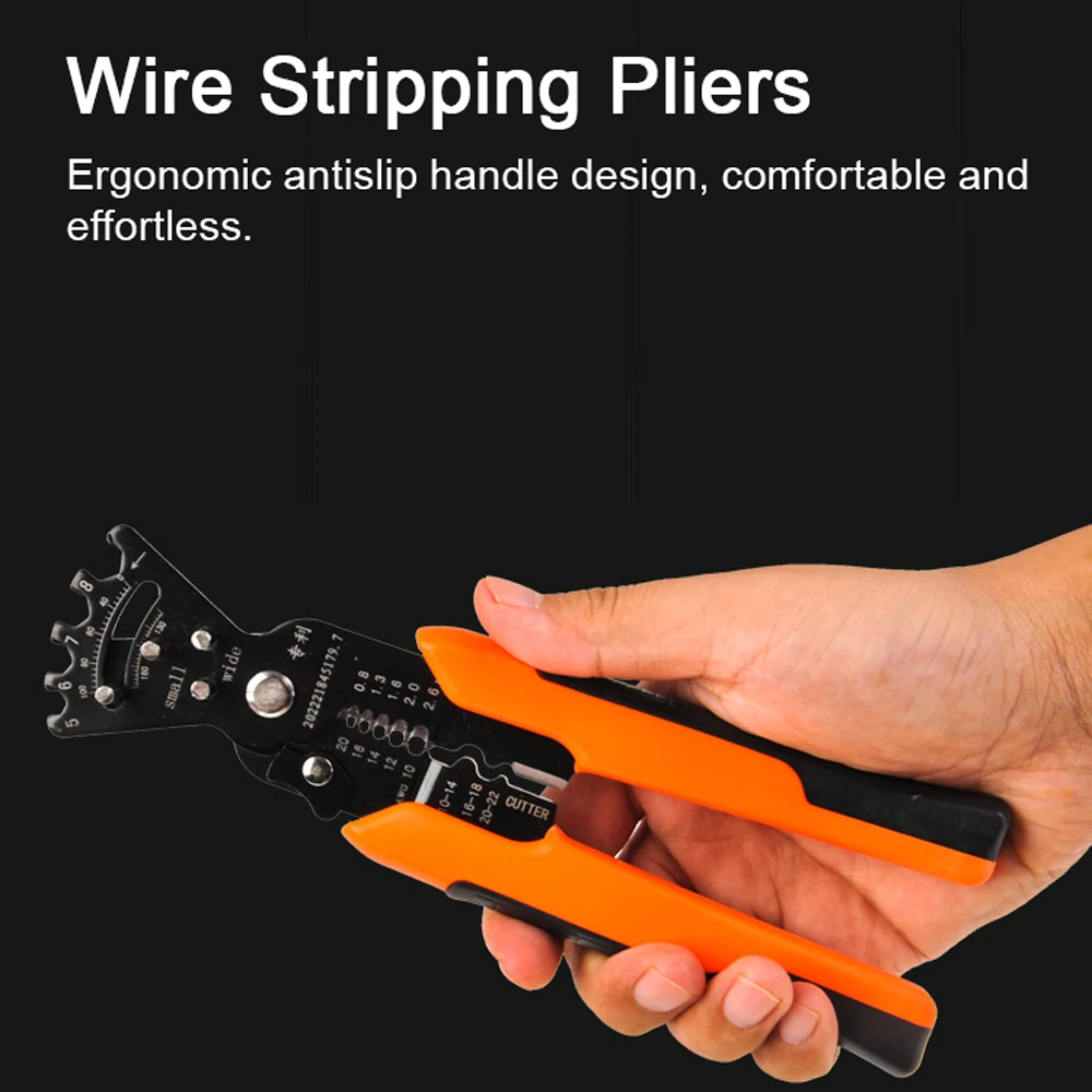 Steel Pliers Wire Bending Crimping Stripping Cutting Spanner Tools ...