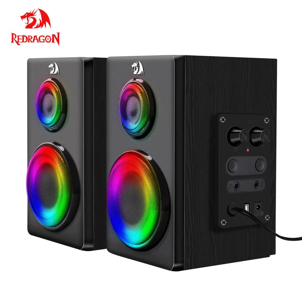 REDRAGON-Lynch-GS811-suporte-a-Bluetooth-gaming-RGB-2-0-alto-falantes ...